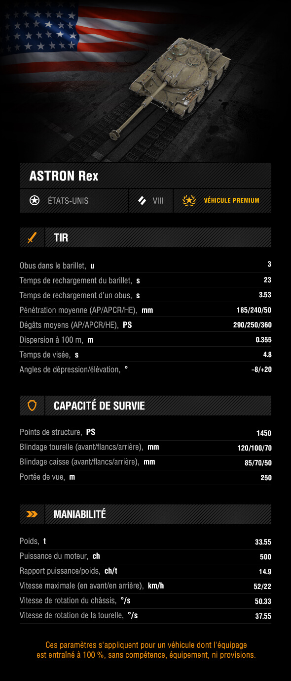 Nouveau char : ASTRON Rex | World of Tanks Blitz