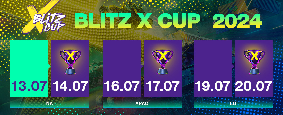 Трансляции Blitz X Cup 2024 | World of Tanks Blitz