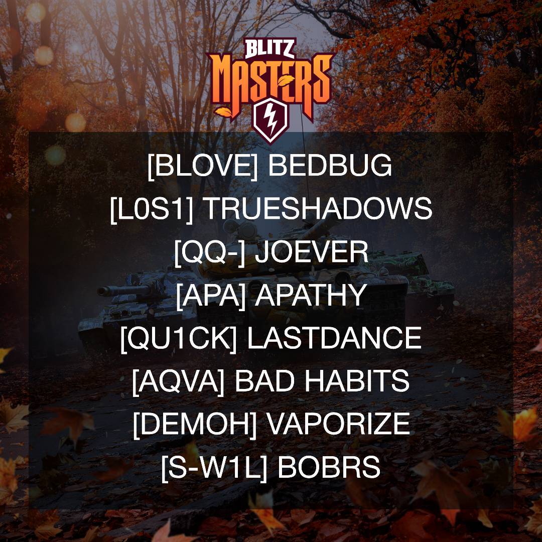 Blitz Masters: Legends II Streams | World of Tanks Blitz