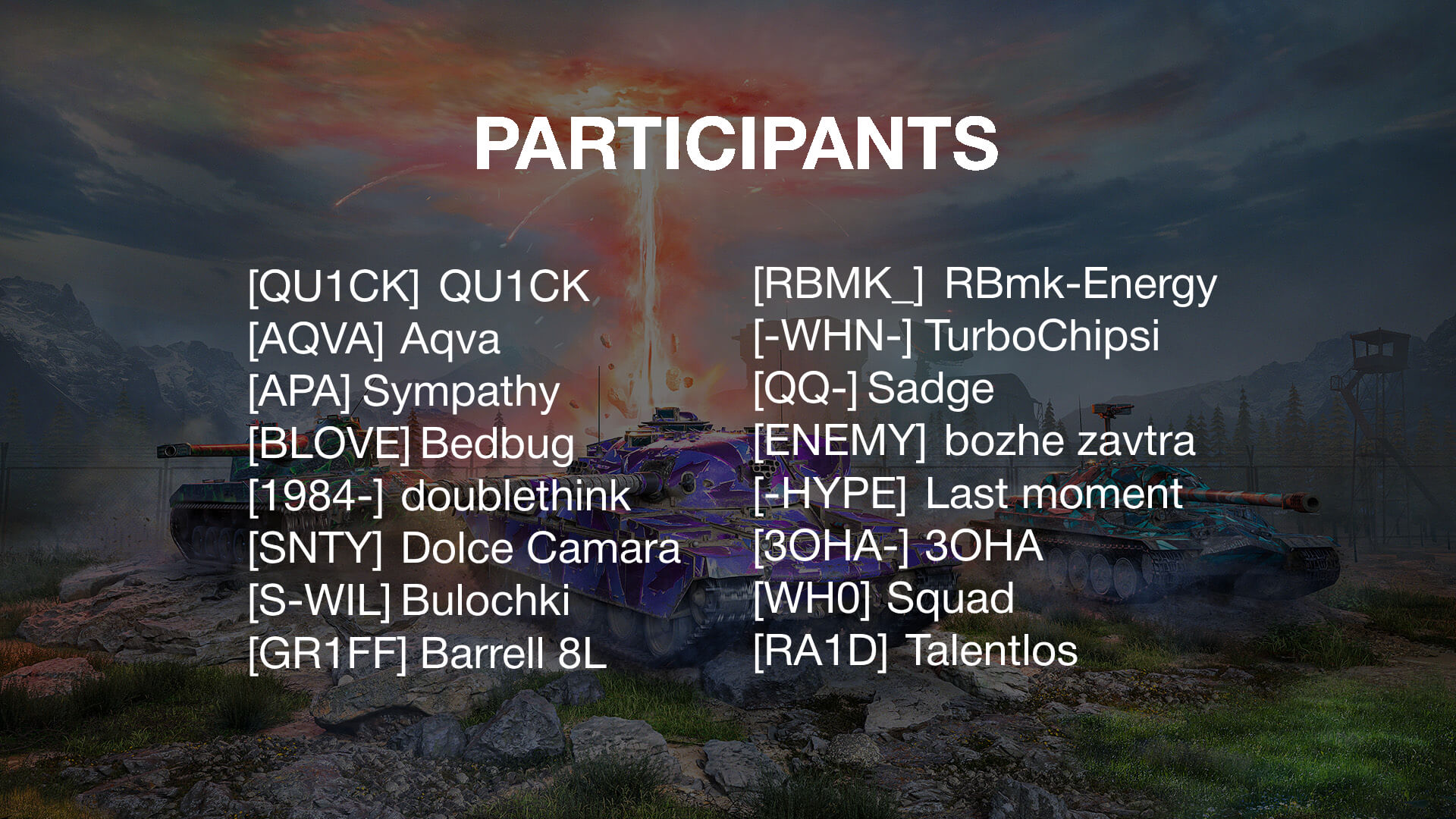 "Blitz Masters: Resistance" Streams | World of Tanks Blitz