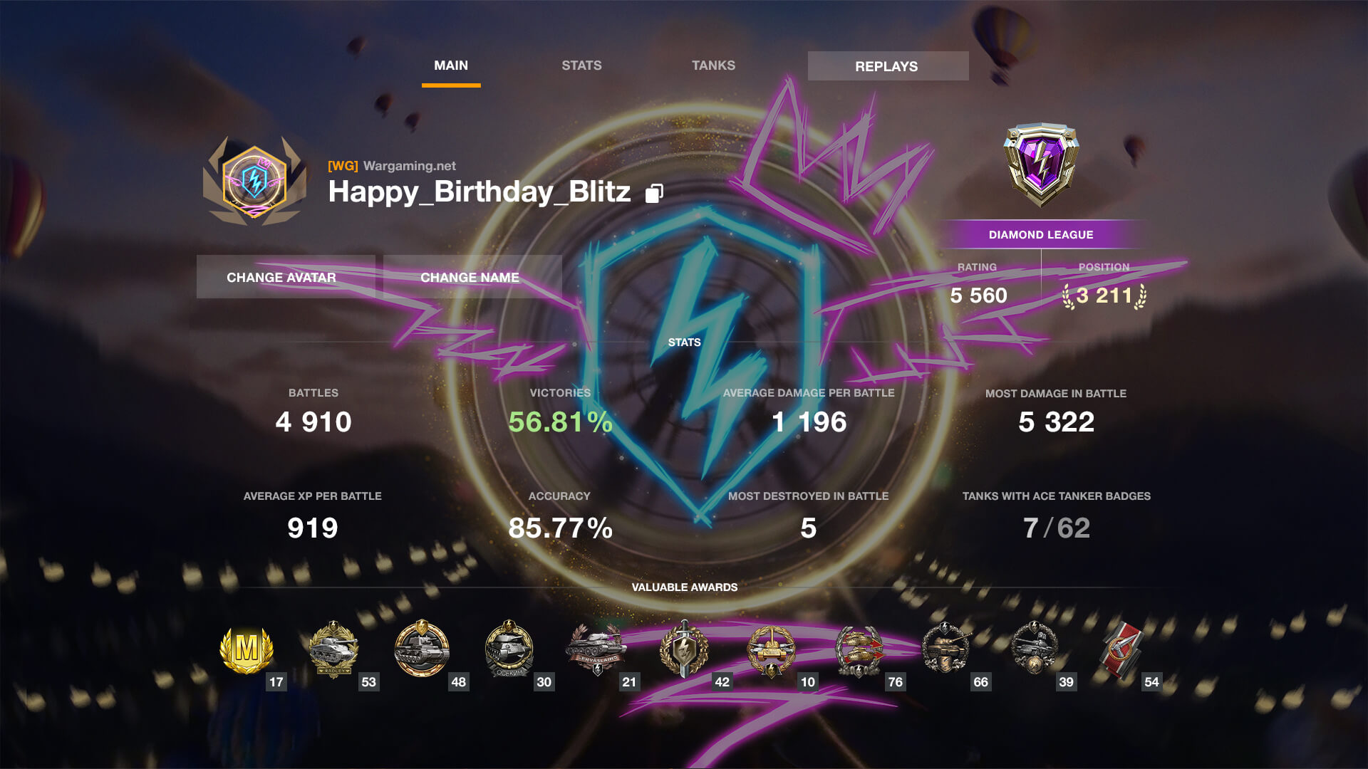 ハッピーバースデー、『WoT Blitz』! | World of Tanks Blitz