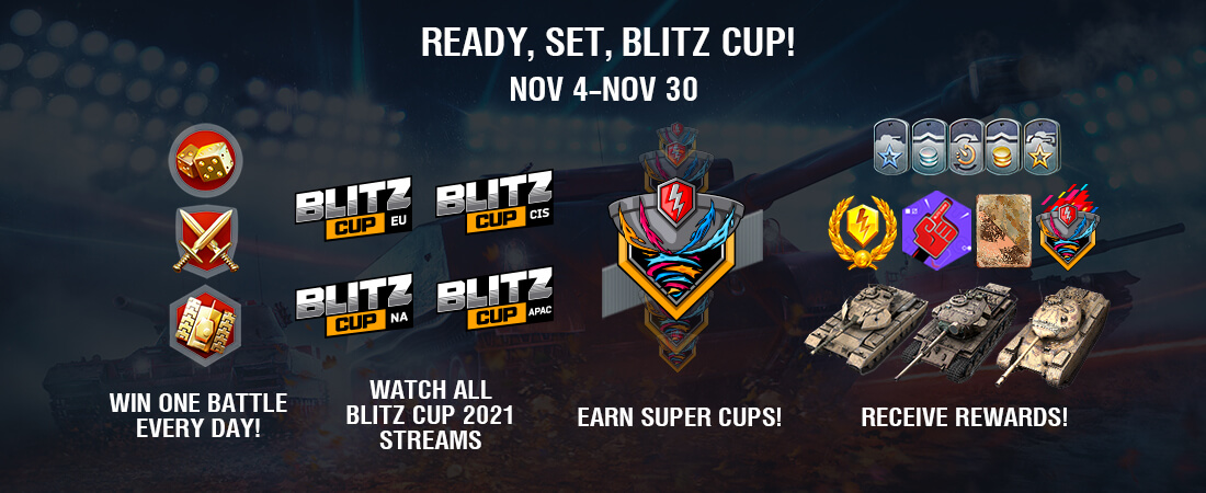 Event: Ready, Set, Blitz Cup! | World of Tanks Blitz