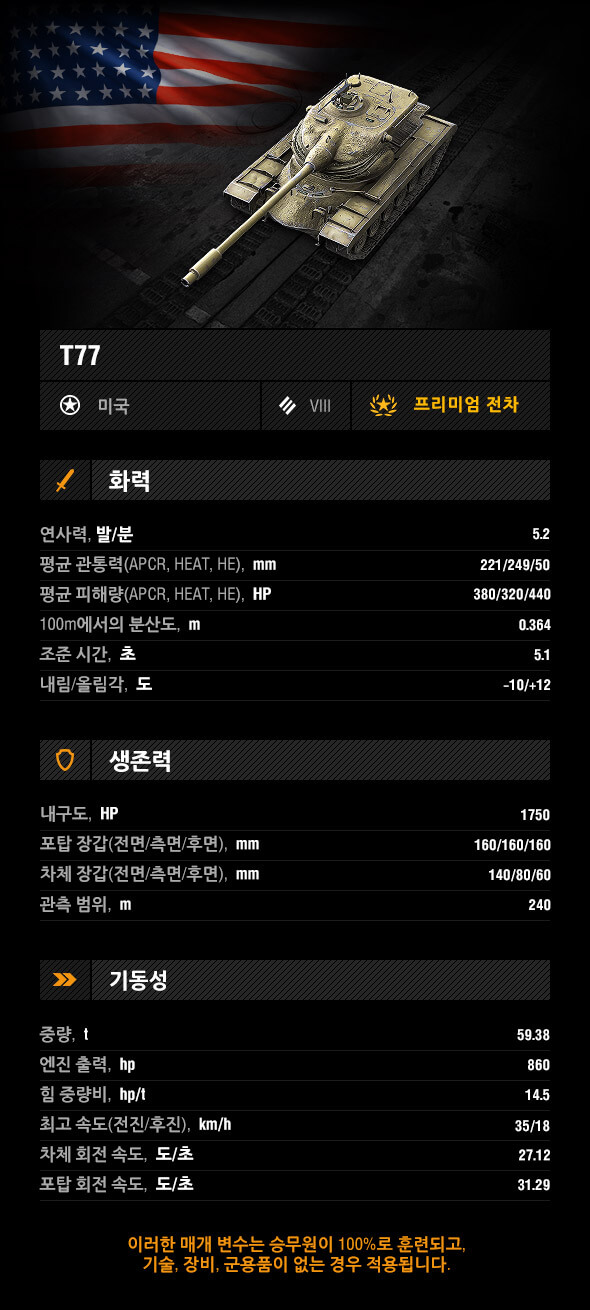 대담한 T77 | World of Tanks Blitz